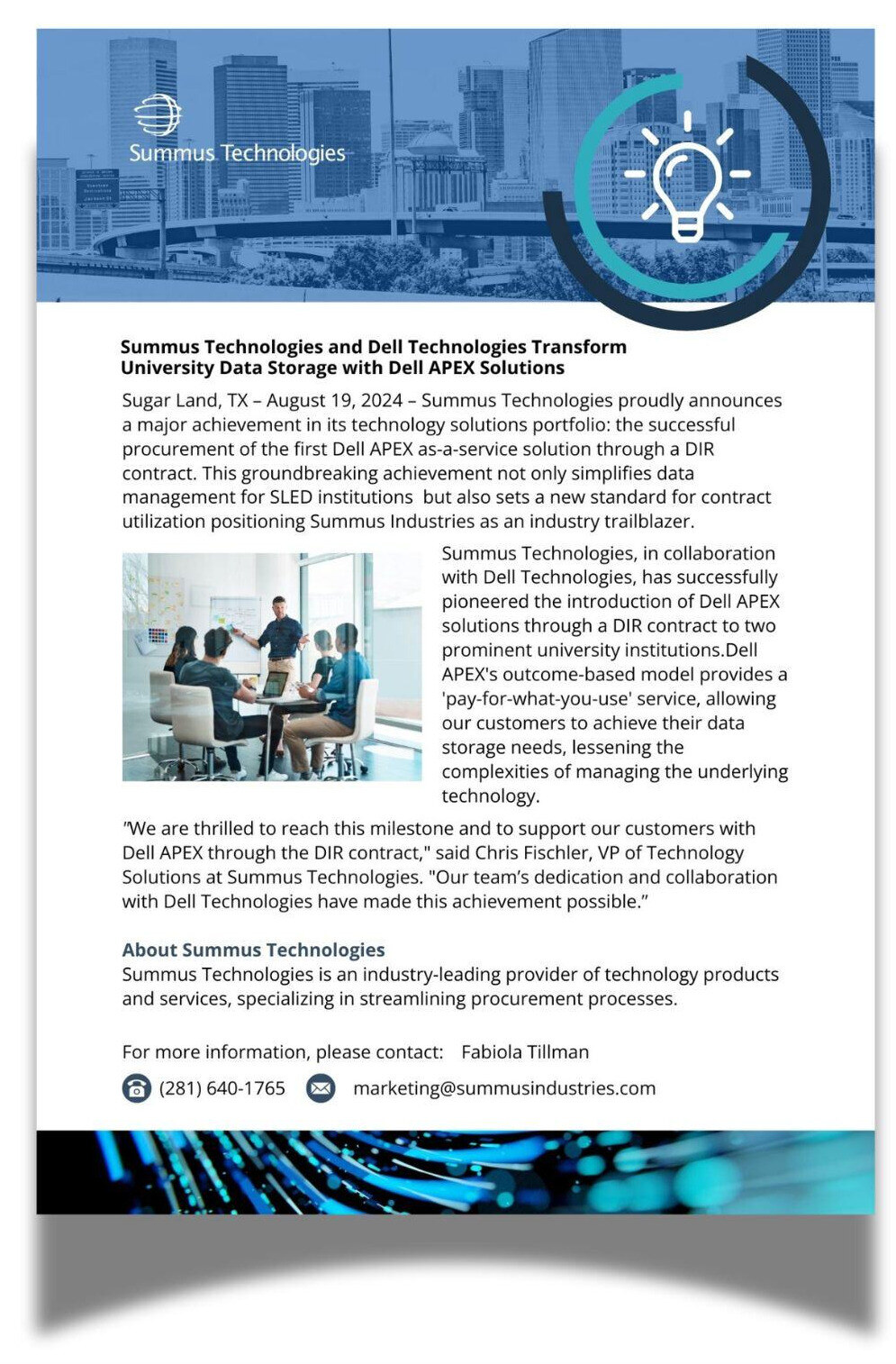 Dell APEX Available On A DIR Contract